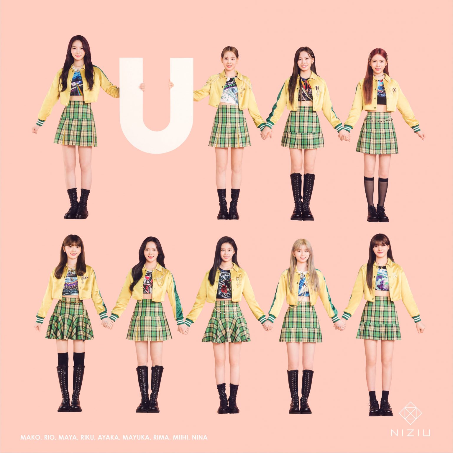 NiziU reveals additional photos of a lively jacket for new album 'U'